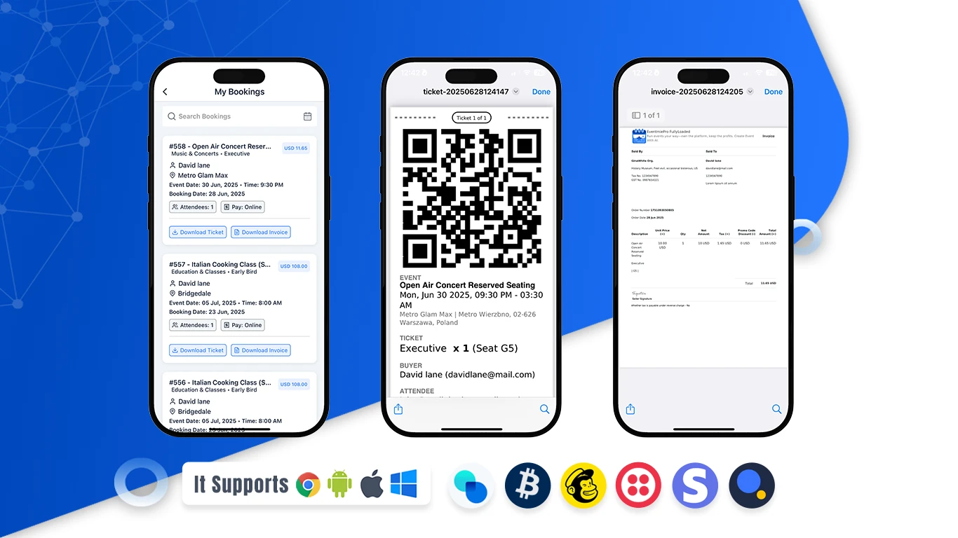 Ticket | Eventmie-Pro