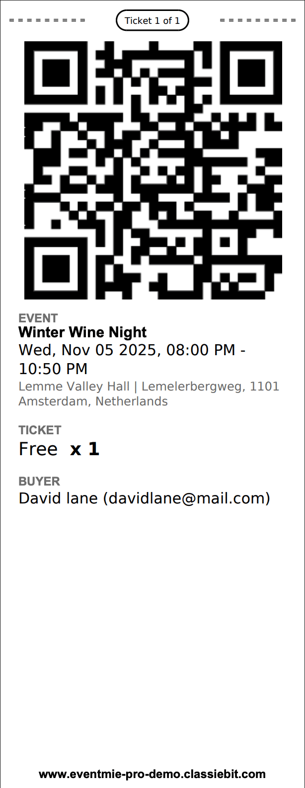 Built-in Web Ticket Scanner & Check-In System | Eventmie-Pro